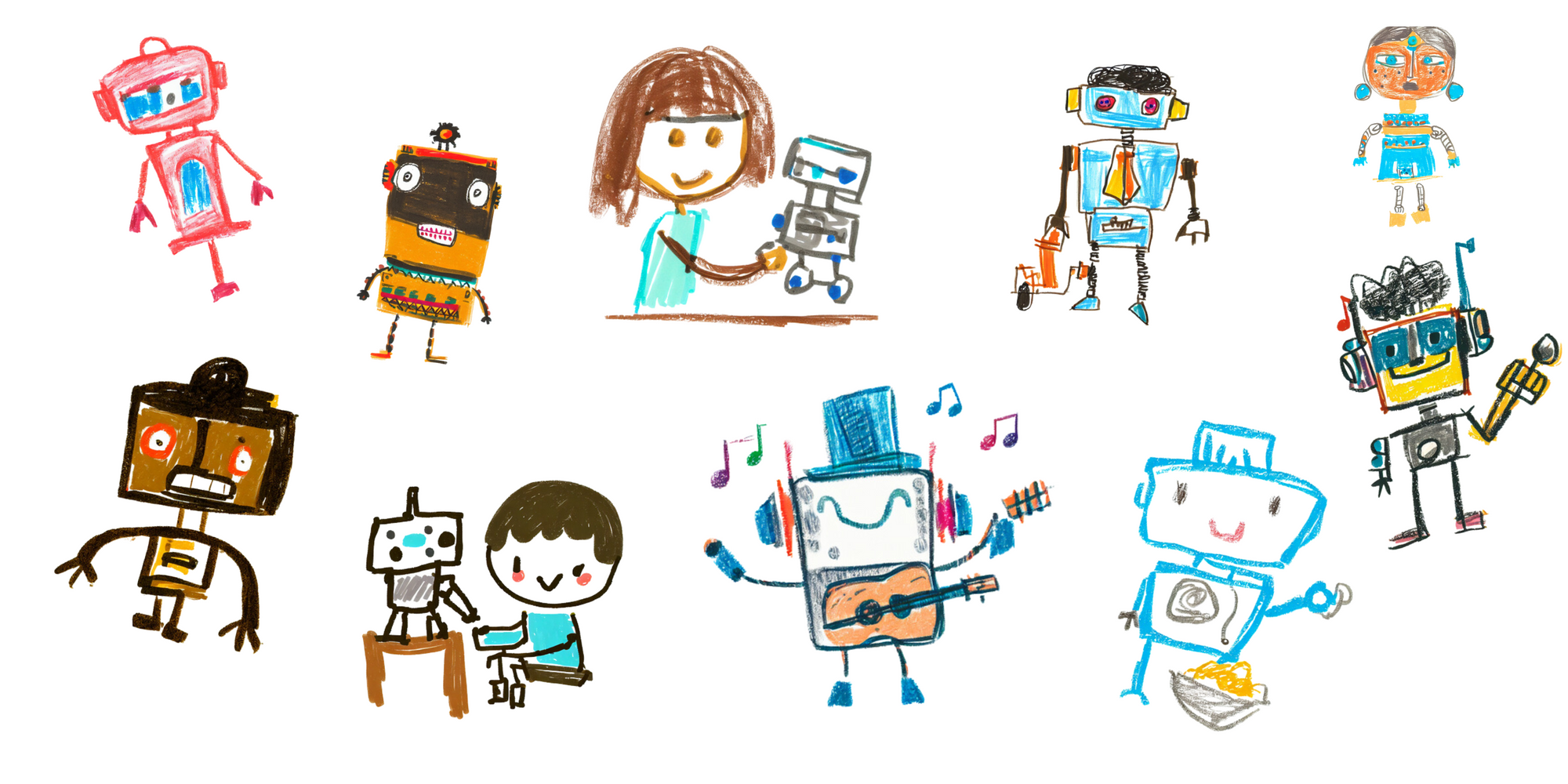 Kids Art Drawing Robots Competition – Thinklum
